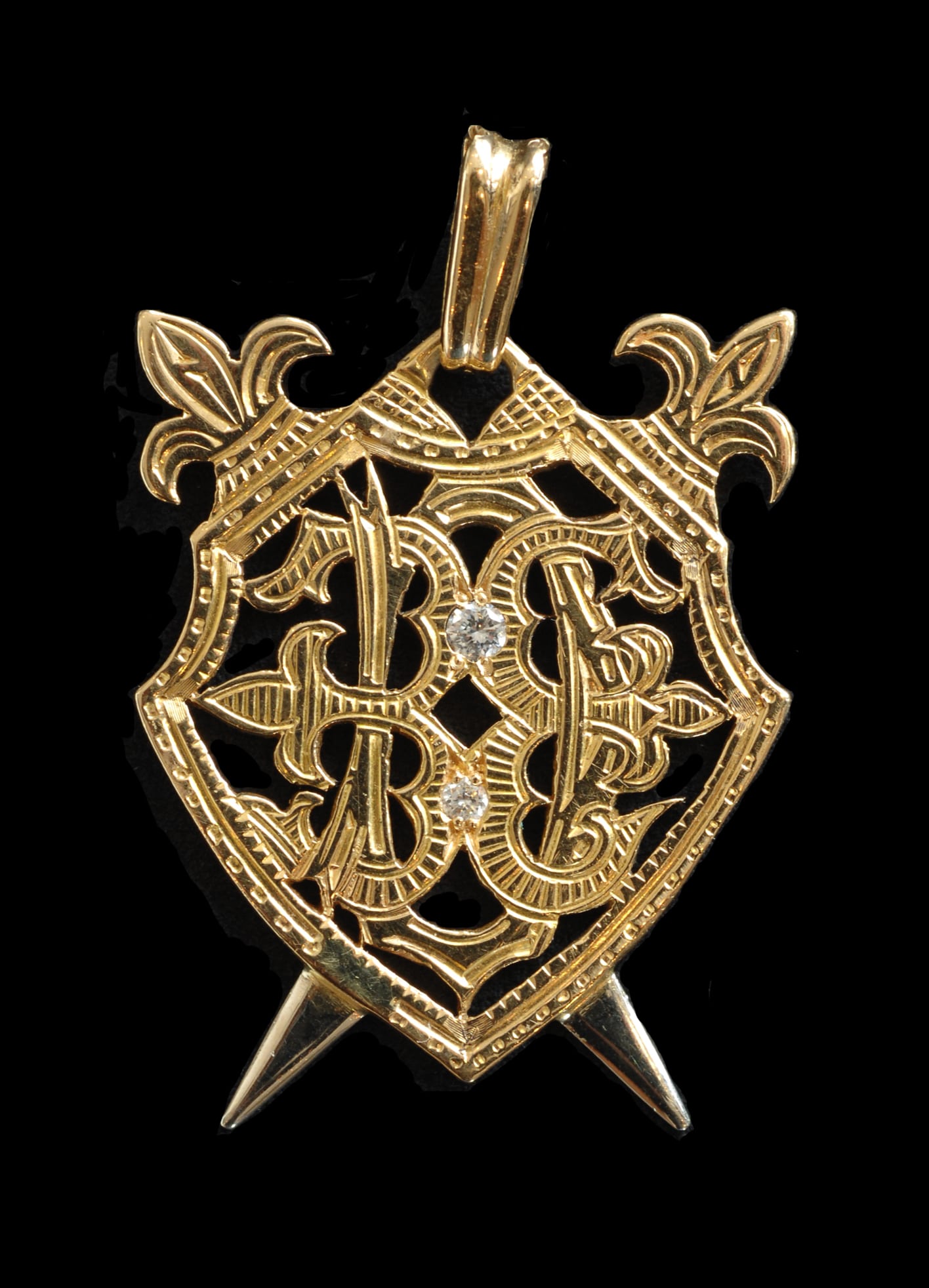 MONOGRAMME à Bordeaux - ABC Gravure Artisan Graveur